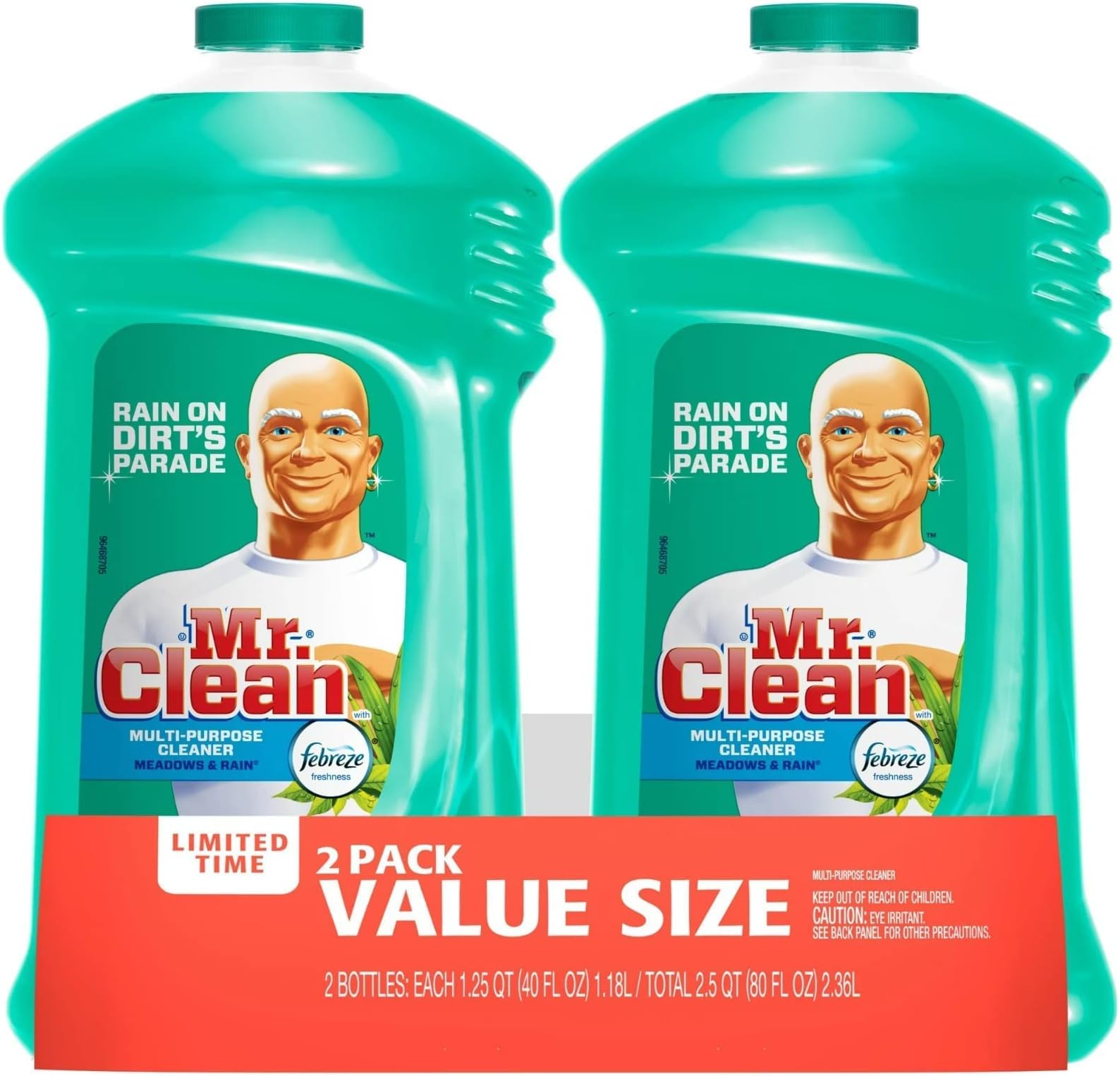 Amazon.com: Mr. Clean Liquid All Purpose Multi-Surface Cleaner | with ...