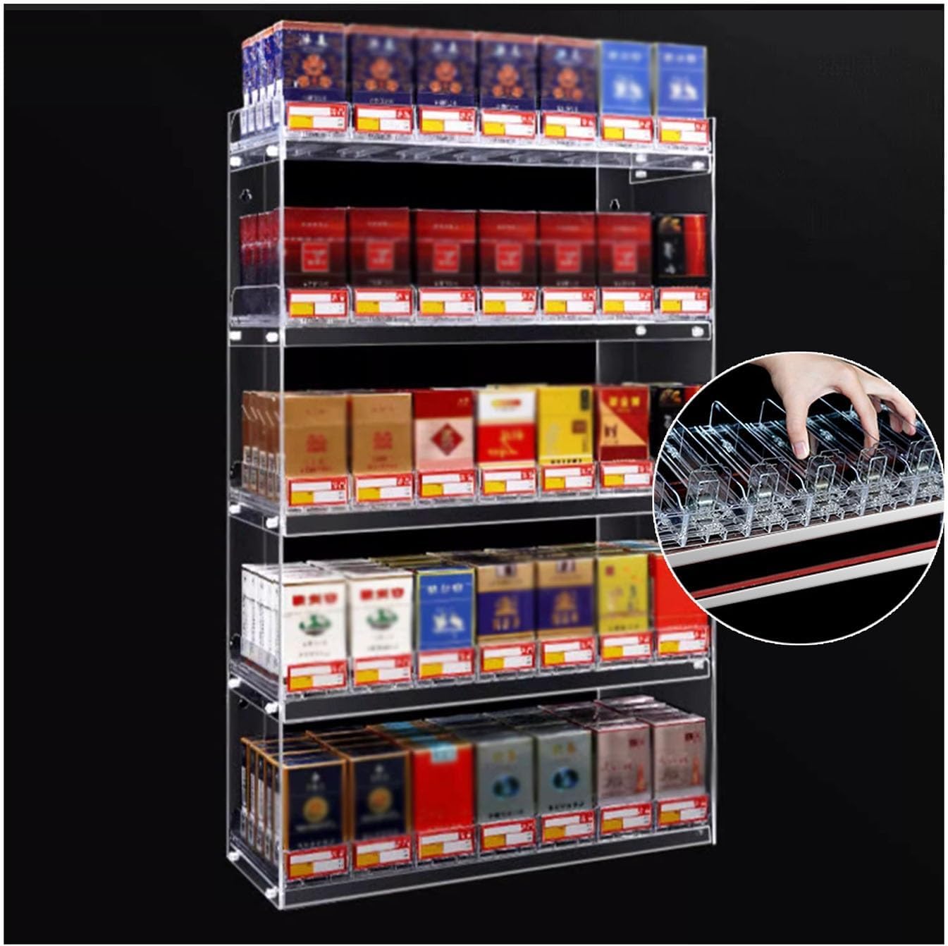 Amazon.com: Cigarette Display Holder- Cigarette Cases & Dispensers，Wall ...