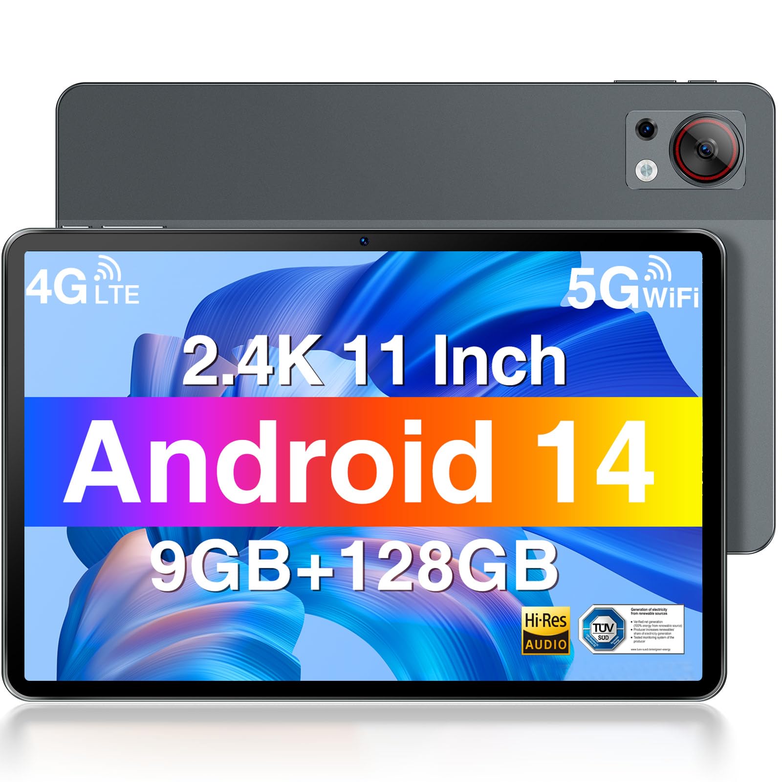 Amazon.com : DOOGEE 11 Inch Tablet,2024 Newest Tablet 11'' Android 14 ...