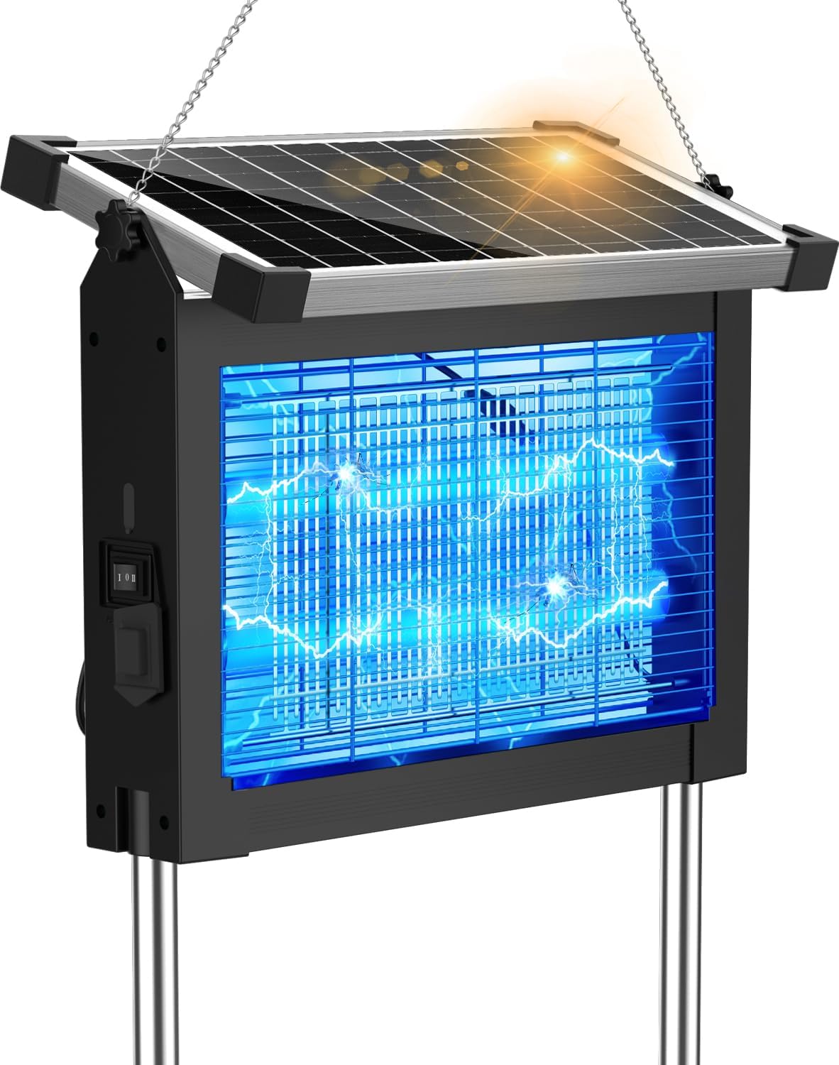 Amazon.com : CXRUY Bug Zapper, Mosquito Zapper Outdoor Indoor Solar ...