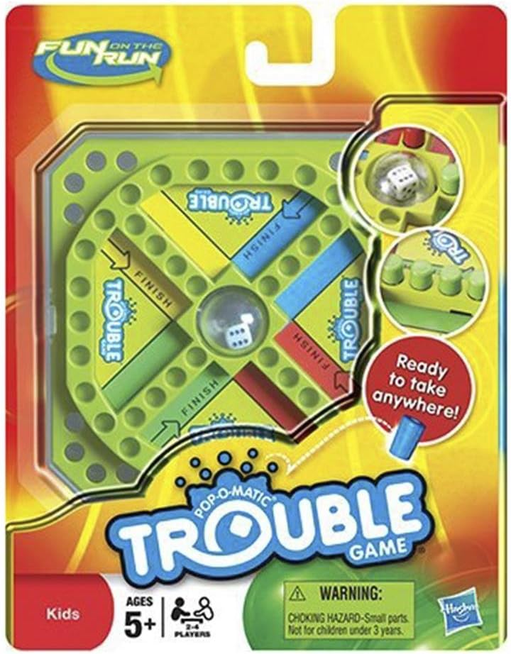 Hasbro Trouble Fun on The Run Game – Yaxa Colombia