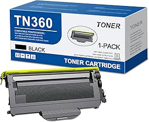 Amazon.com: TN360 Toner Cartridge Brother Printer: Replacement for Brother TN330 TN360 TN-330 TN ...