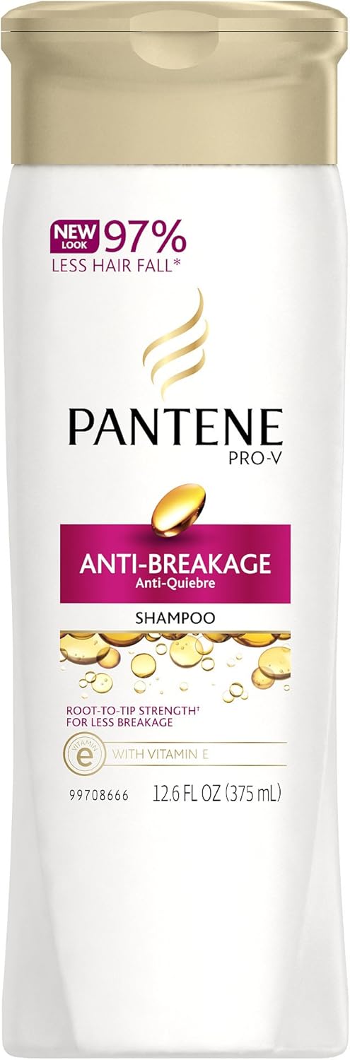 Pantene Pro-V Anti-Breakage Shampoo 12.6 Fl Oz (Pack of 6) (packaging ...