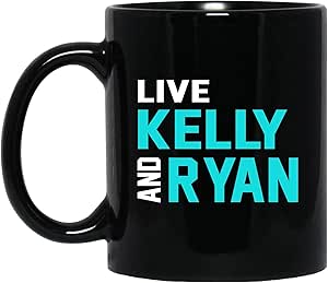 Amazon.com | Funny Live Kelly And Ryan Mug Black-11 Oz Coffee Mug ...