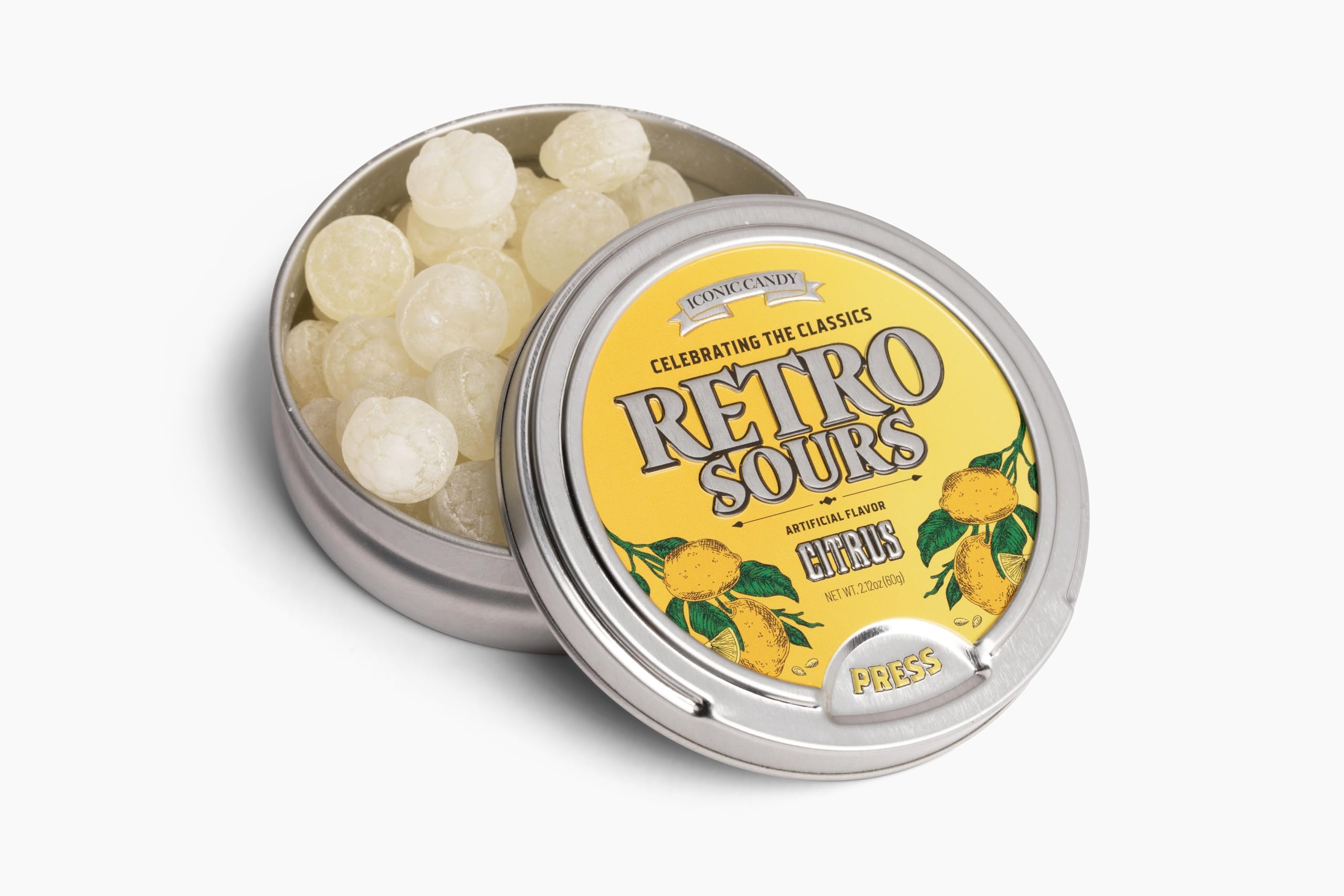 Amazon.com : Retro Sours | Hard Tangy Candy | Brought To You By Iconic ...