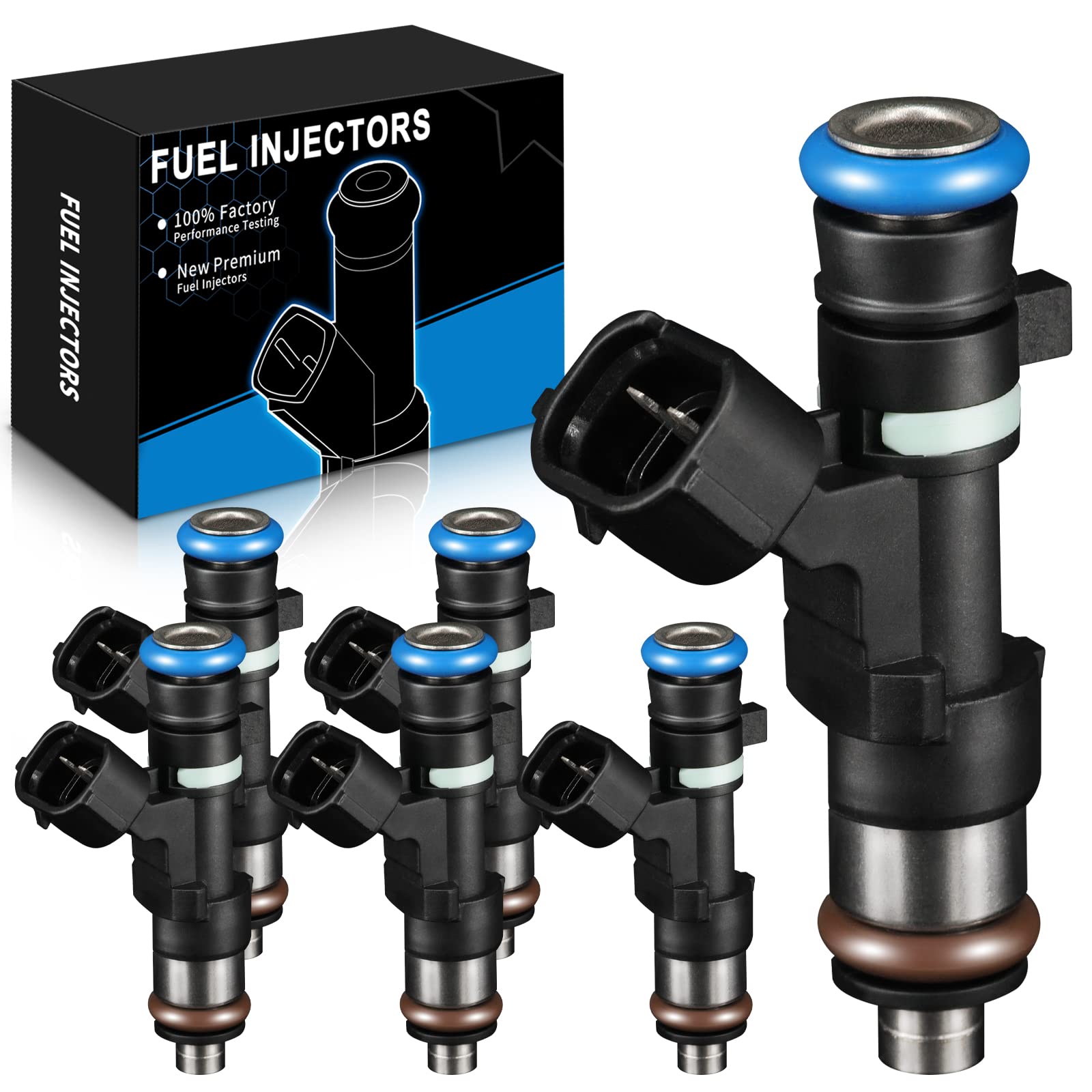 Amazon.com: SZKAIDAG 0280158005 3.5L V6 for:-Nissan Fuel Injectors Set ...