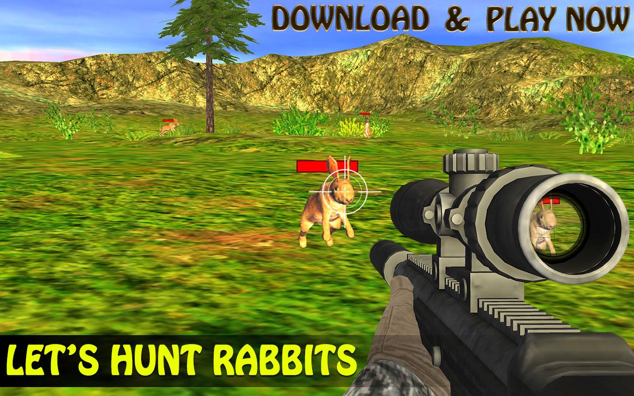 Rabbit Hunting Sniper Safari Shooting Season Games Animal Hunting ...