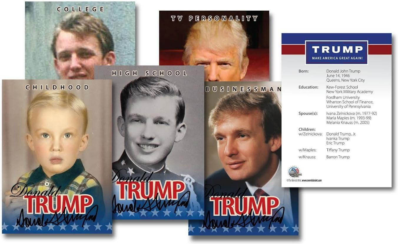 Amazon.com: Merrick Mint Donald Trump 2016 Presidential Life & Times 5 ...