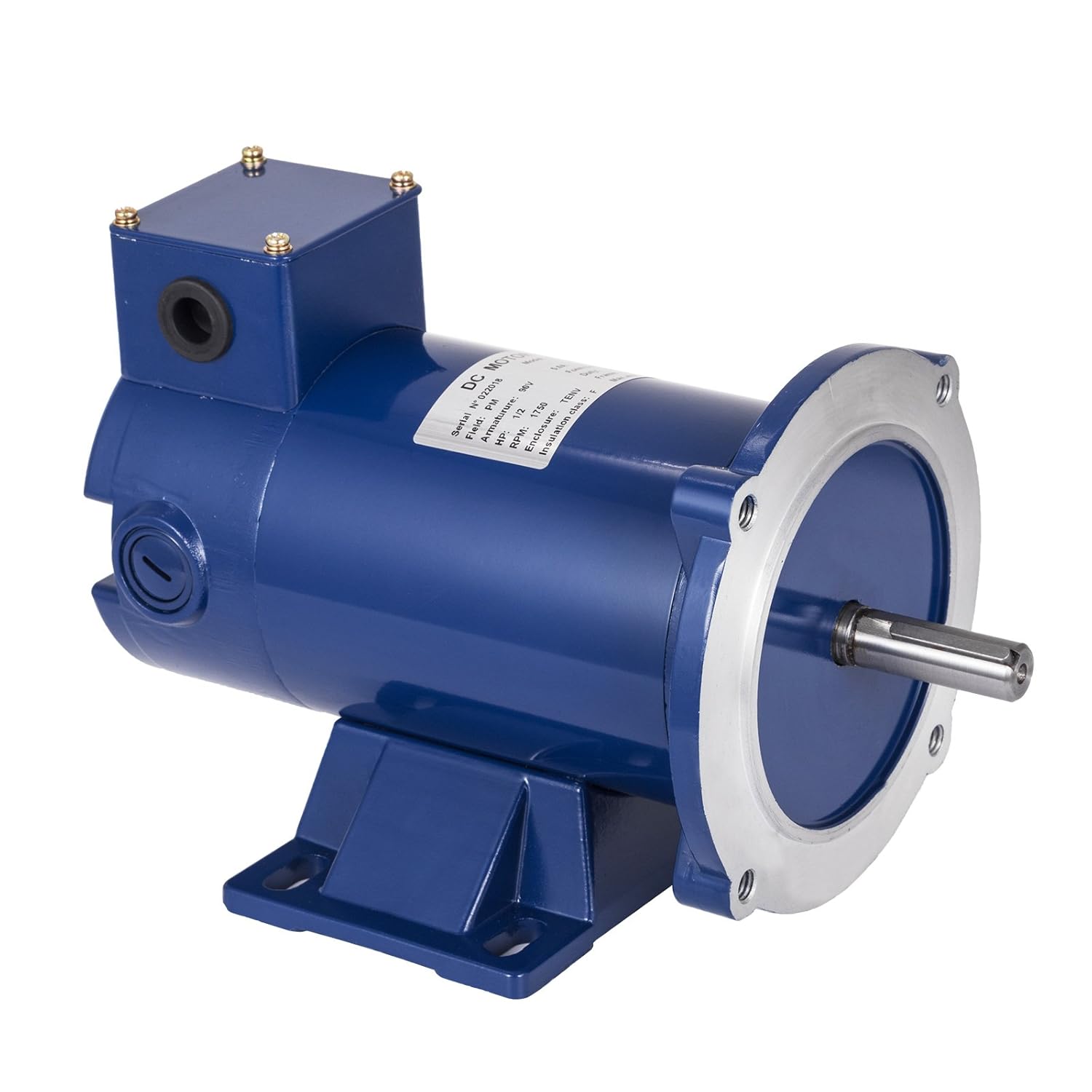 Buy VEVOR DC Motor Rated Speed 1750 RPM 1 2 HP 90V Electric Motor