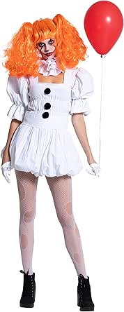 Amazon.com: Yandy Women Sexy Scary Dancing Sewer Clown Cosplay ...