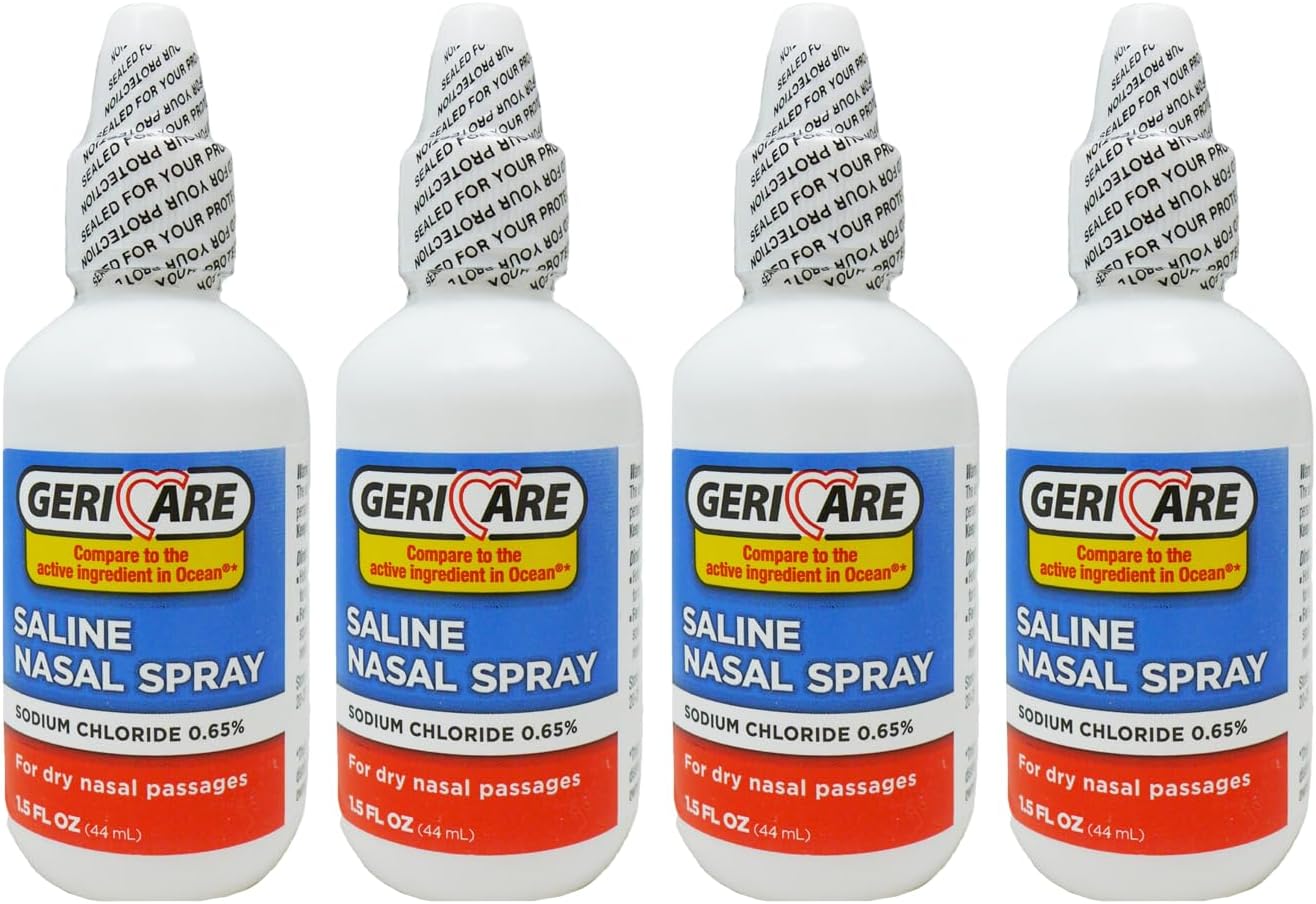 Amazon.com: GeriCare Saline Nasal Spray 1.5 FL OZ Moisturizing Sodium ...