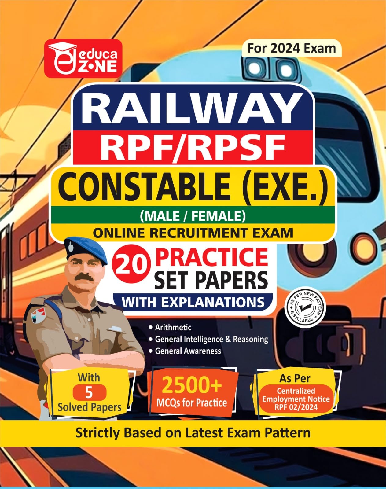 Buy Educazone Railway RPF And RPSF Constable (EXE.) Recruitment Exam ...