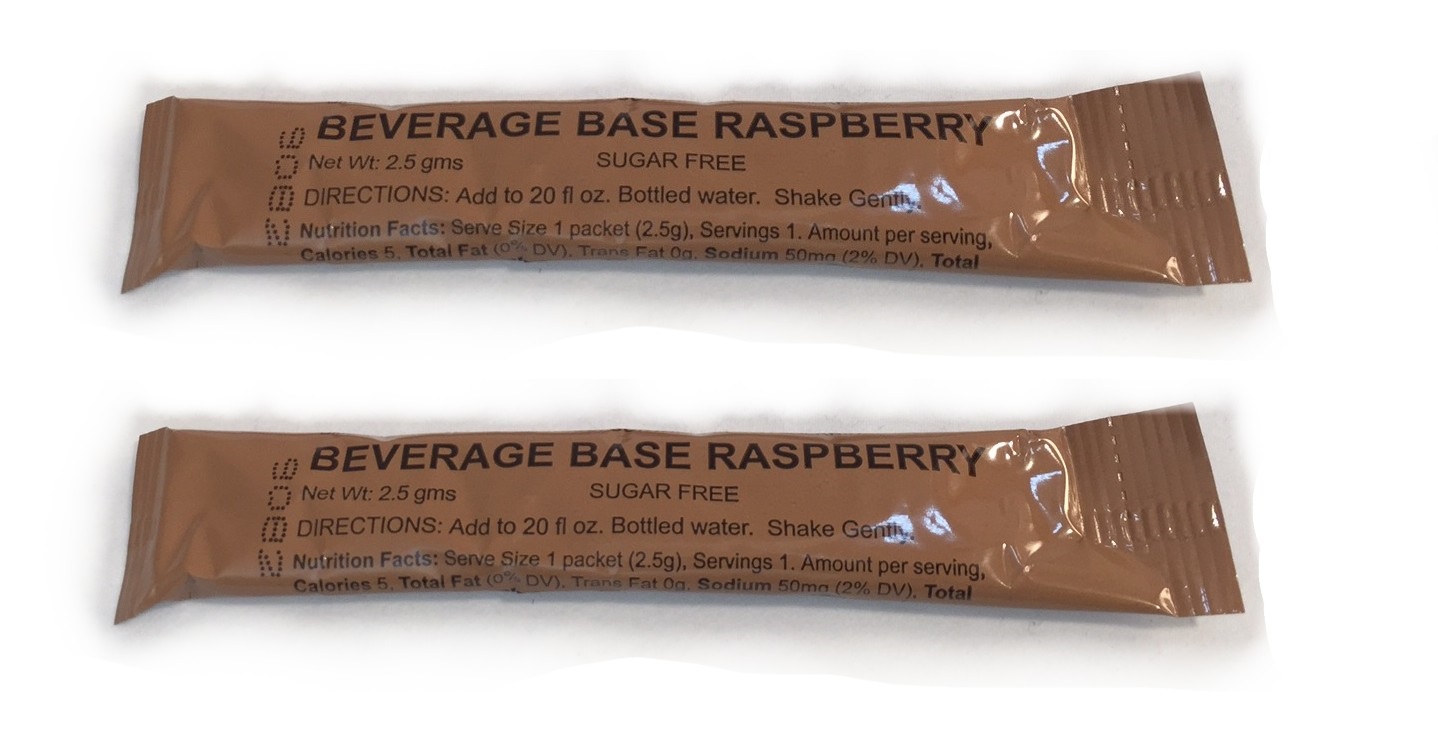 Watch 25 Pack of Raspberry Beverage Base Drink Mix on Amazon Live