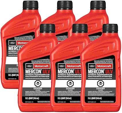 Amazon.com: Genuine OEM Automatic Transmission Fluid Kit Mercon ULV - 6 ...