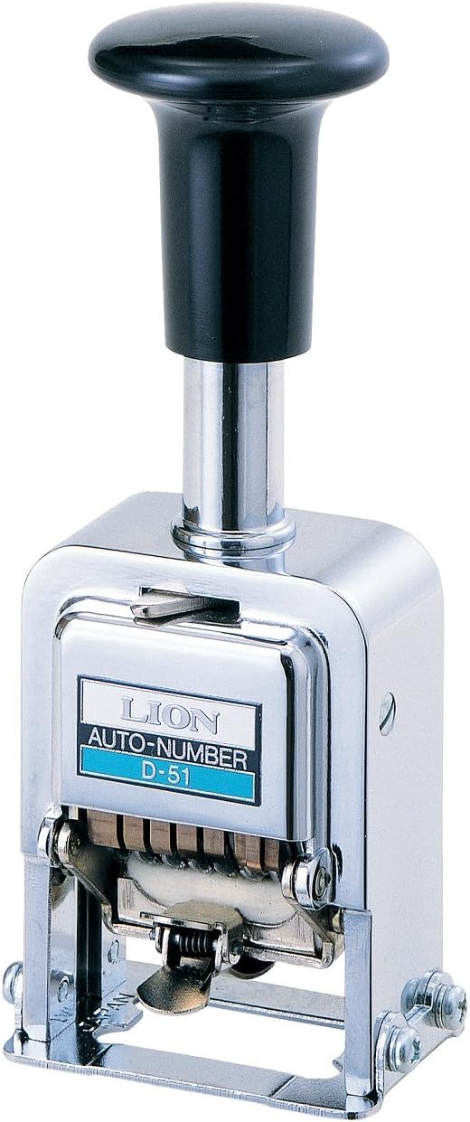 Amazon.com: Lion Pro-Line Heavy-Duty Automatic Numbering Machine, 5 ...