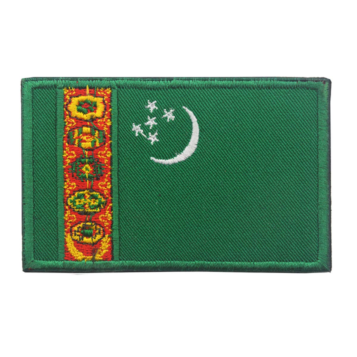 Amazon.com: GreatPlus Turkmenistan Flag Patch Embroidered Military Tactical Morale Patches ...