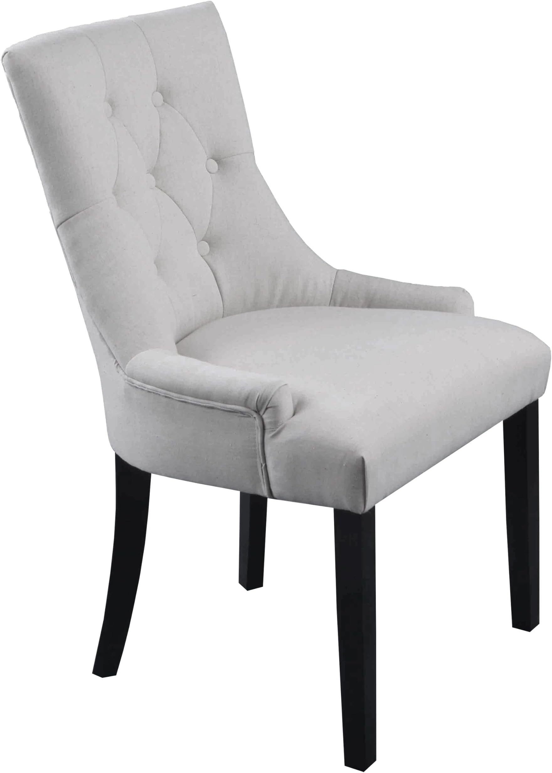 Amazon.com - Monsoon Pacific Baycastle Dining Chairs, Ivory - Chairs
