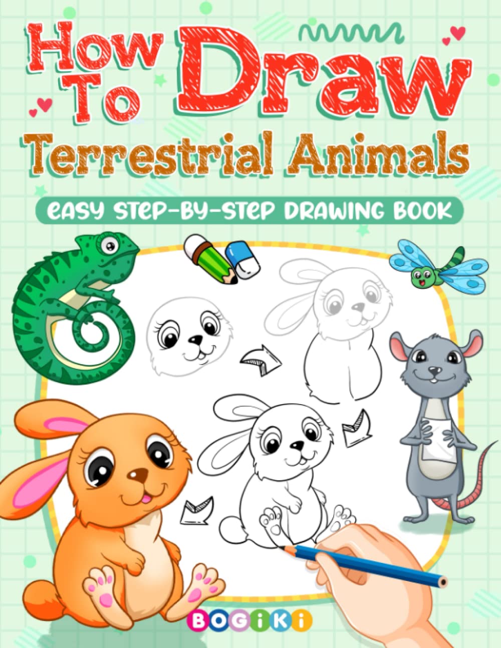 How to Draw Terrestrial Animals: Easy Step by Step Terrestrial Animals ...