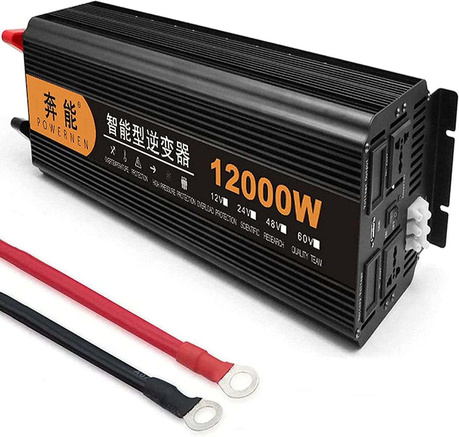 Amazon.com: MHJYD 12000W 15000W Inverter Pure Sine Wave Voltage ...