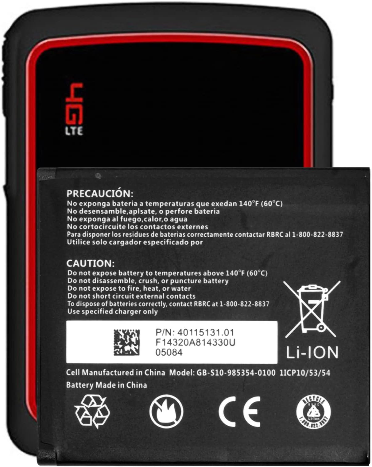 Amazon.com: HDCKU Verizon 6620L Battery Replacement for Novatel Jetpack ...