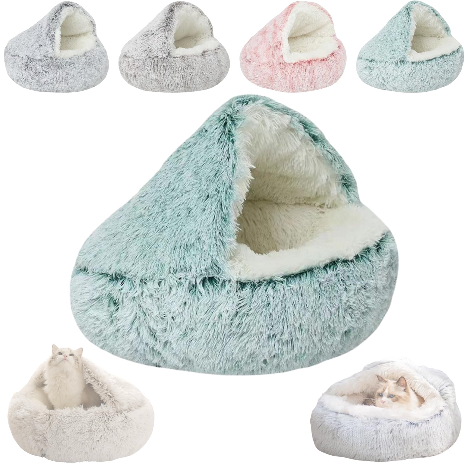 Amazon.com : Olvys Cozy Cocoon Dog Bed, 15.7”/19.7”/25.6”/31.5”/39.3 ...