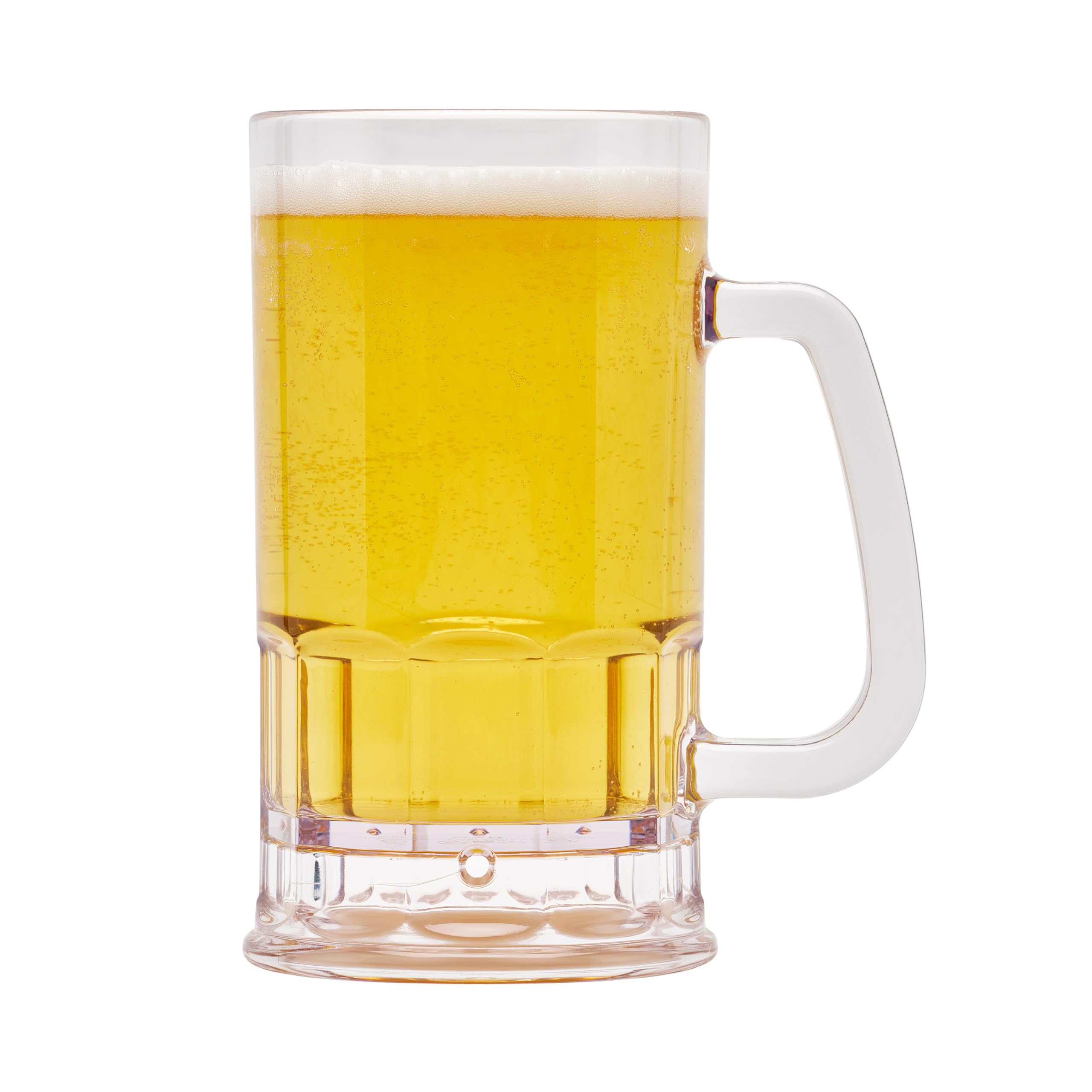 Snapklik.com : G.E.T. 00085-PC-CL-EC Shatter-Resistant Plastic Beer Mug ...