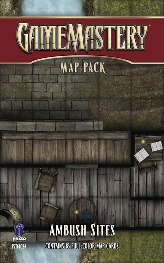 Amazon.com: GameMastery Map Pack: Ambush Sites : Macourek, Corey, Staff ...