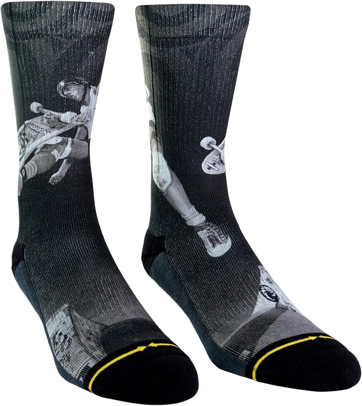 Amazon.com: MERGE4 Grant Brittan's Rob Roskopp Crew Socks for Men and ...