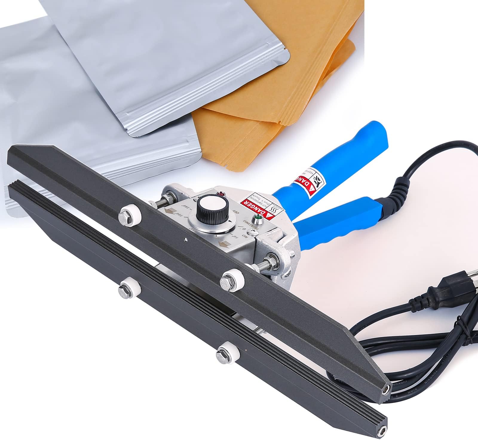 Amazon.com: Constant Heat Bag Sealer for Mylar Bags 2 Heat Settings ...