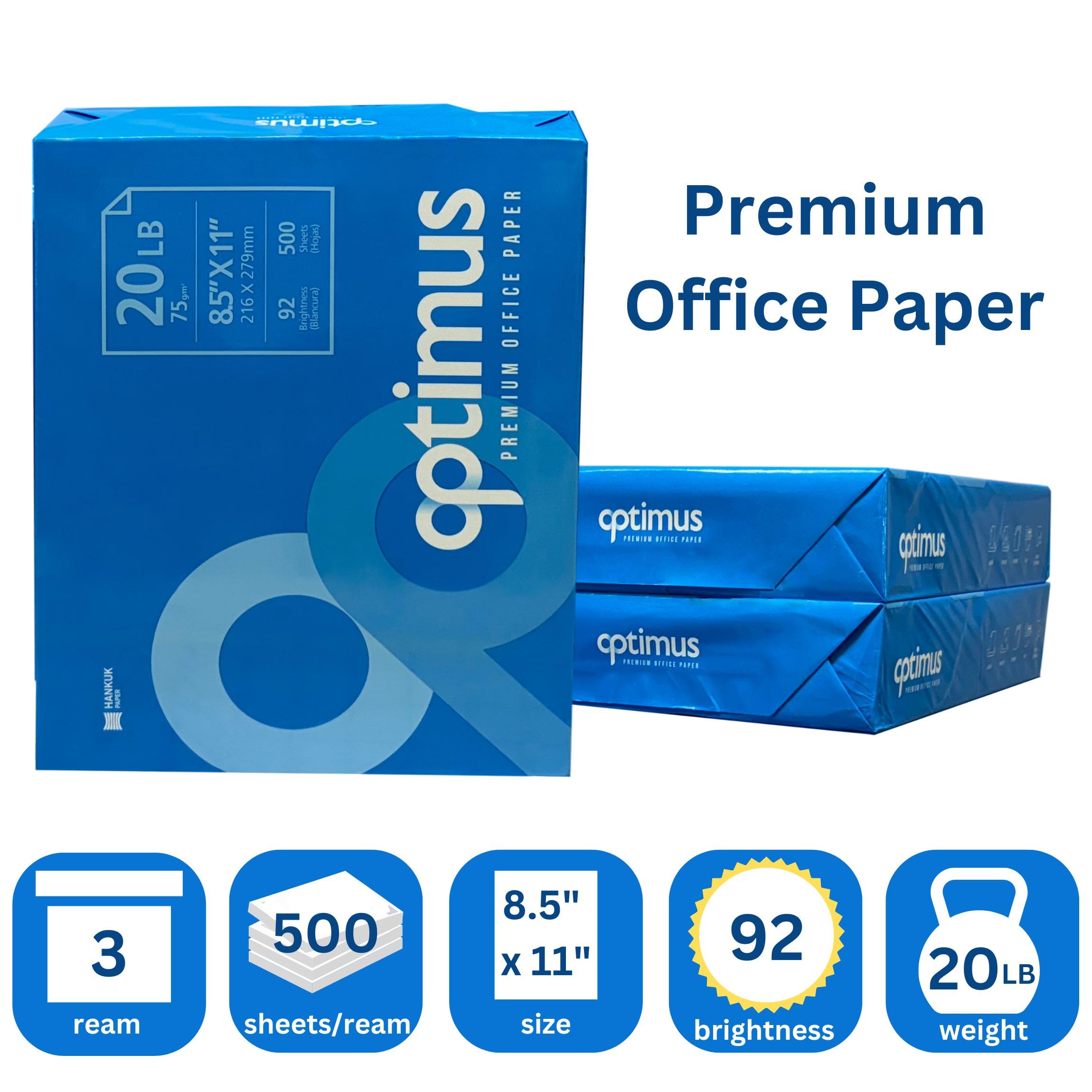 Snapklik.com : UBMOVE Multipurpose Copy Printer Paper, 8.5” X 11”, 20 Lbs