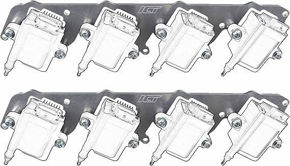 LS Billet Coil Brackets Holley EFI Smart Coil Pack LS1 LS3 LS2 LSX Swap ...