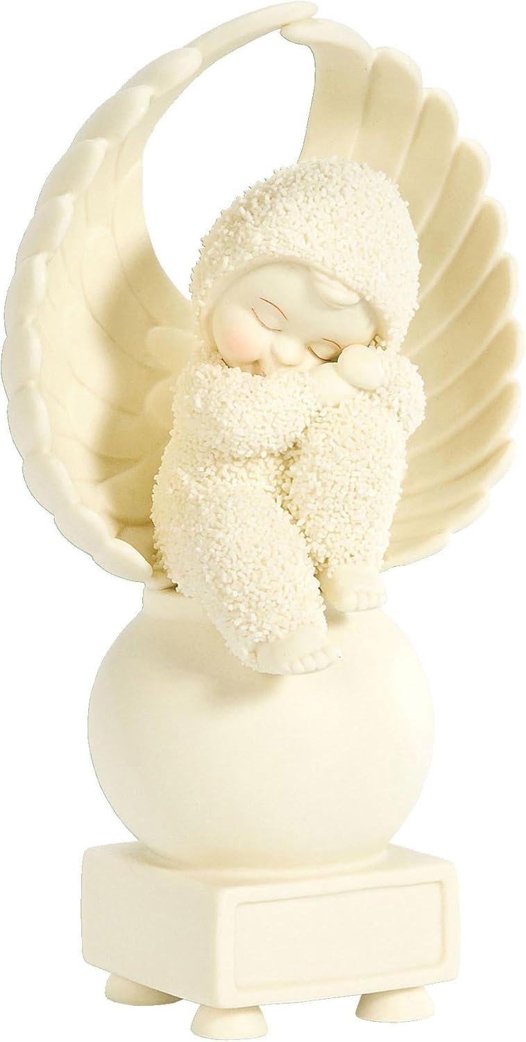 Amazon.com: Department 56 Snowbabies "Angel to Look After You" Figurine ...