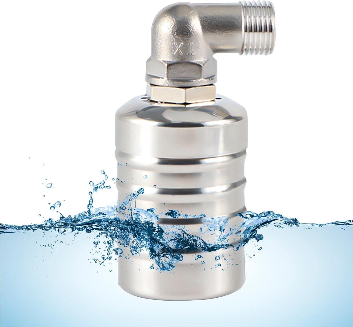 Water Float Valve - Automatic Water Valve Fountain Float Valve Built-in ...