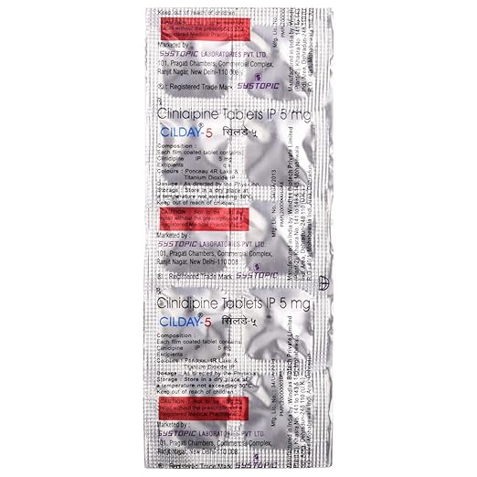 Cilday-5 - Strip of 10 Tablets : Amazon.in: Health & Personal Care