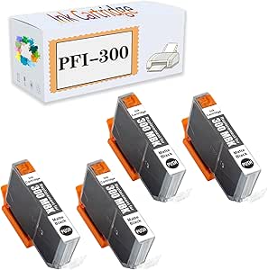 Amazon.com: LISTWA Compatible PFI-300 14.5ML Ink Cartridges Replacement for Canon PRO-300 ...