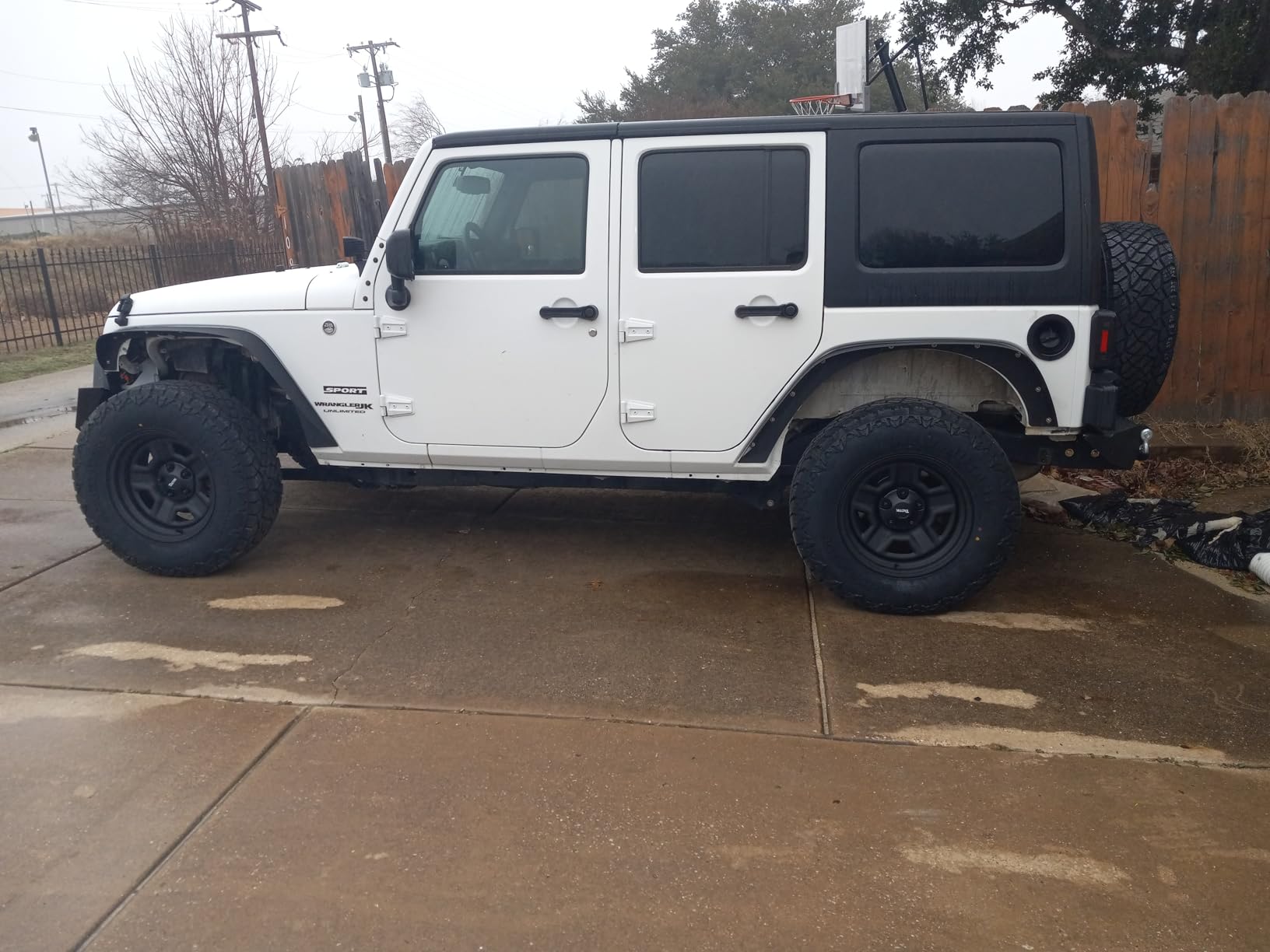 Amazon.com: TACTIK 5 Spoke Classic Solid Steel Wheel - 5x5 Bolt Pattern ...