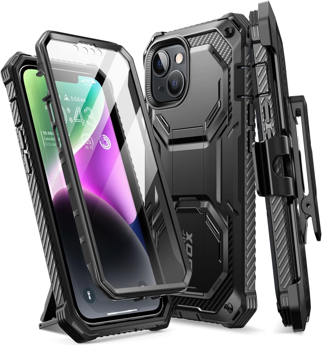 i-Blason iPhone 14 (2022) / iPhone 13 (2021) 6.1 inch Case with Built ...