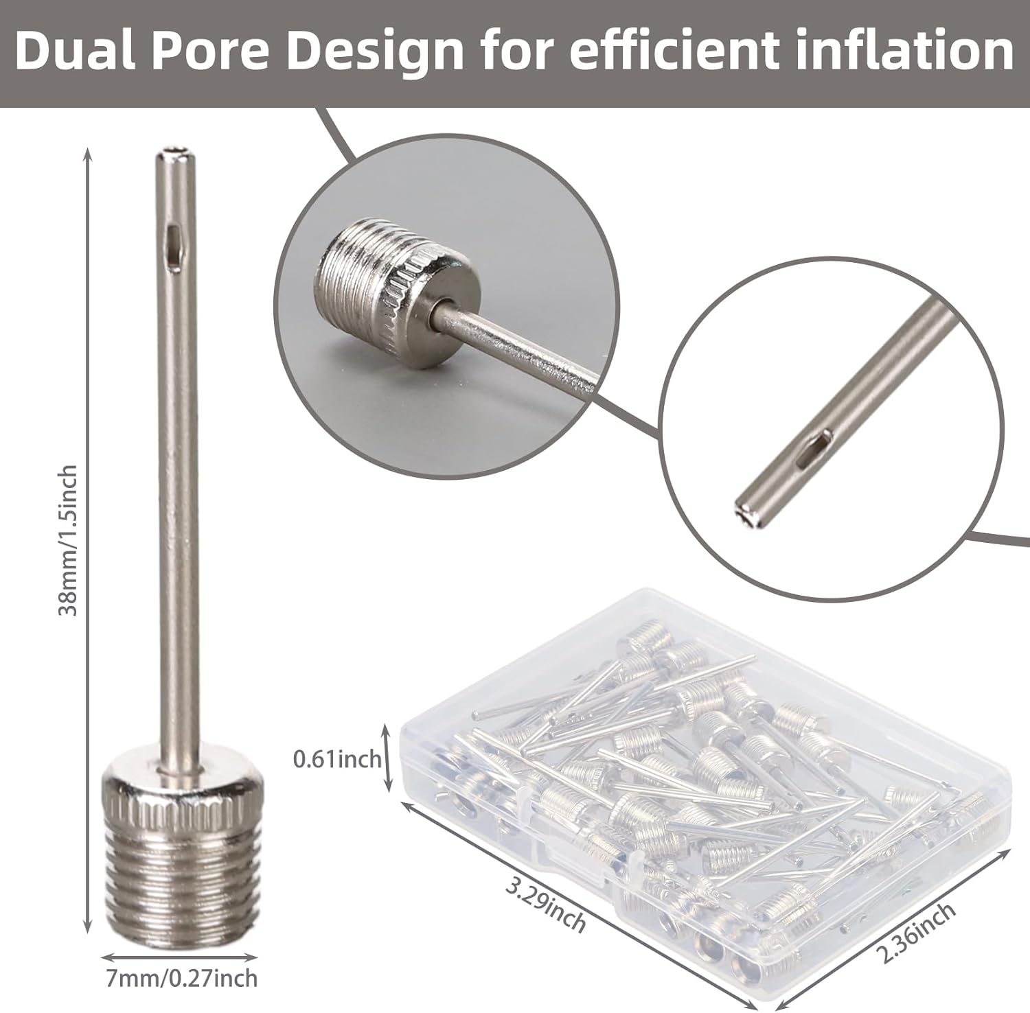 Therma Ball Pump Needle Air Pump Needles Stainless Steel Ball Pump ...