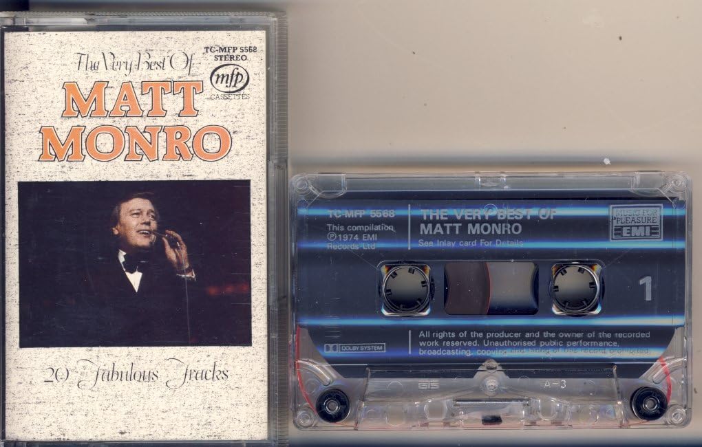 The Very Best of Matt Monro [CASSETTE] by Monro, Matt: Amazon.co.uk ...