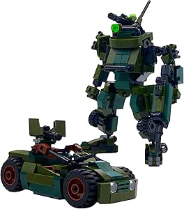 Amazon.com: MyBuild Mecha Frame Building Toys Armed Forces Army Toy ...