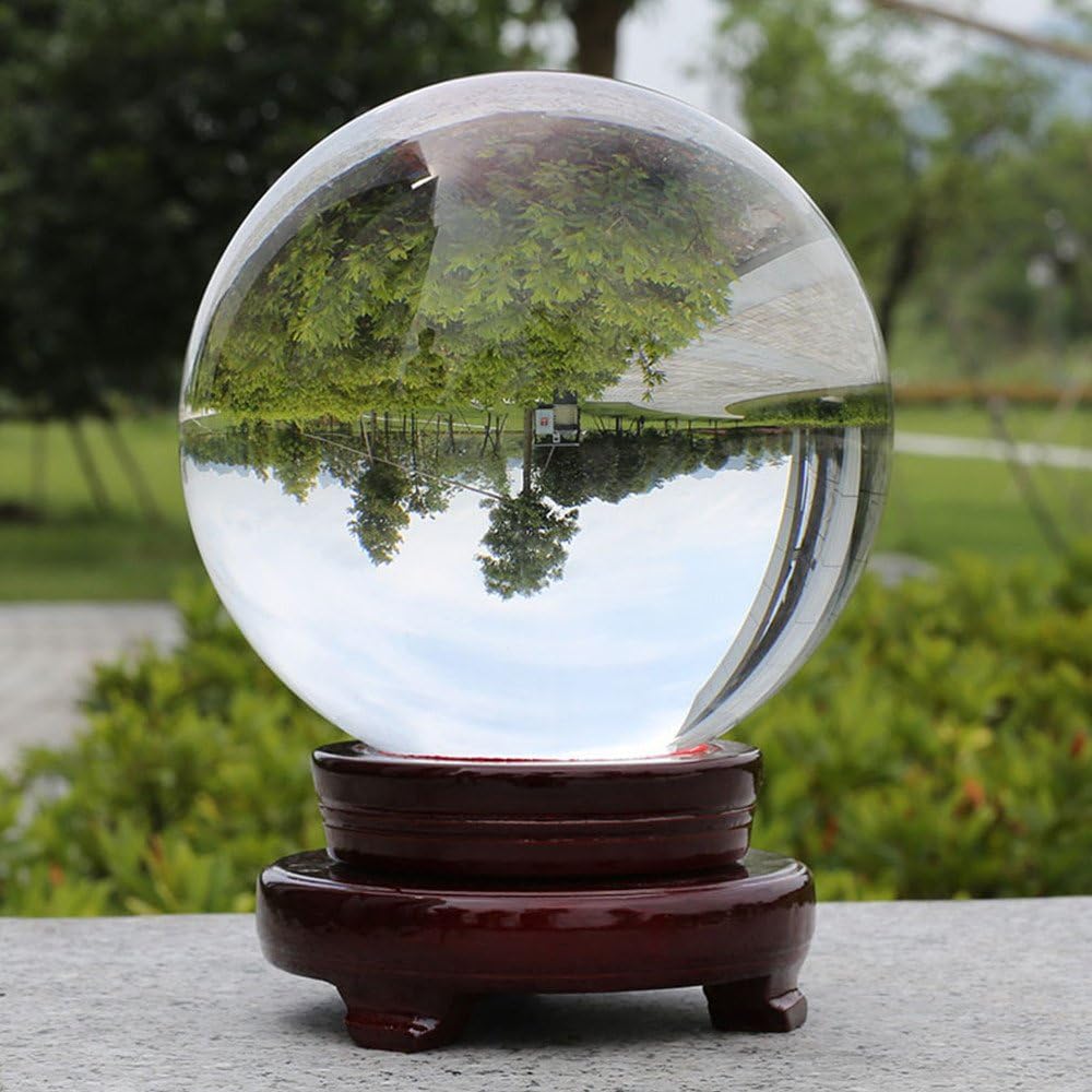 Shoze Crystal Ball 80mm/3.15inch Magic Clear Glass Photography ...