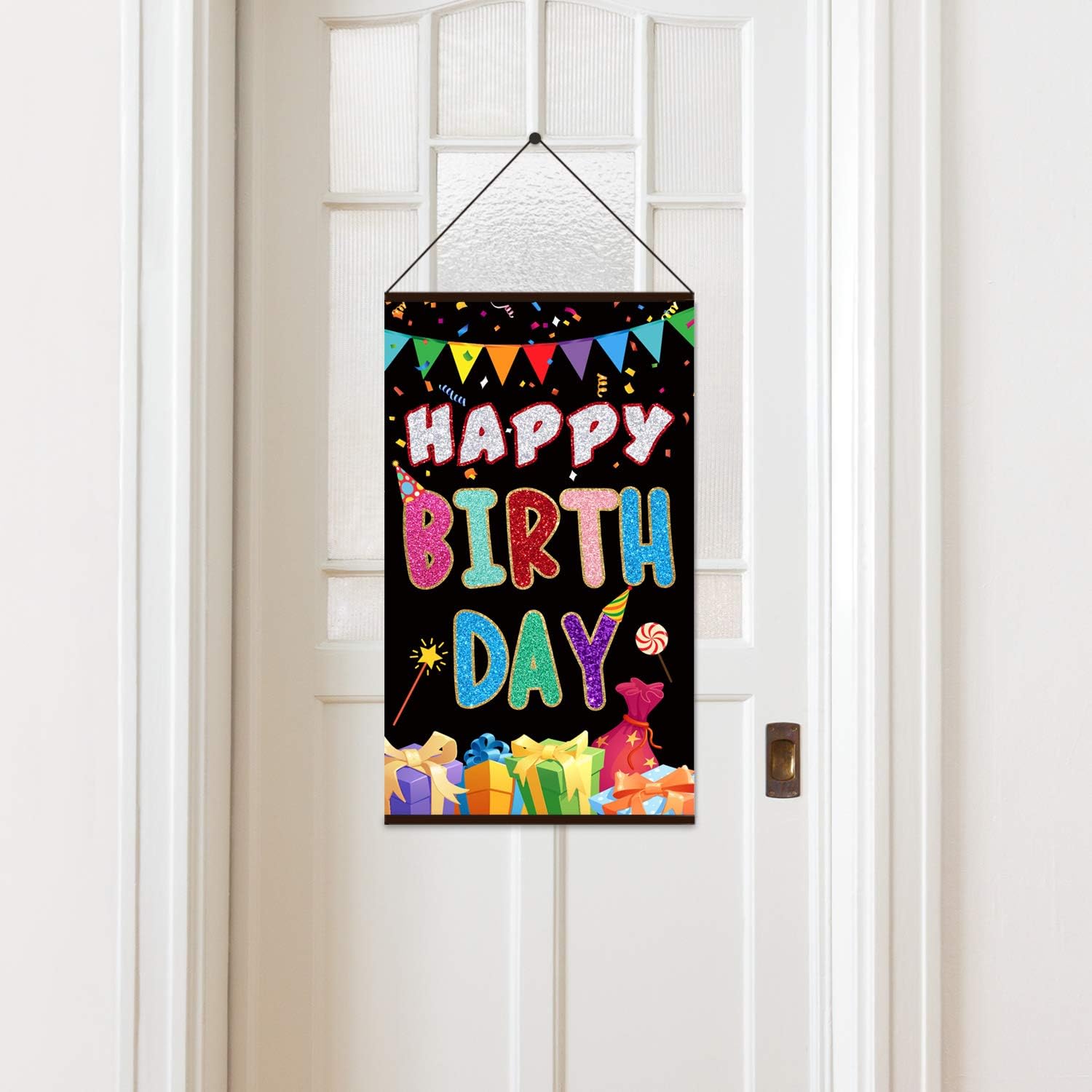 Amazon.com: Happy Birthday Banner Birthday Party Decorations Birthday ...