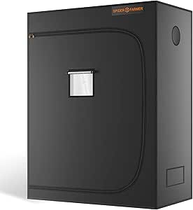 Spider Farmer Pro-Grade Tente de culture 2x4, 140 cm x 71 cm x 203,2 cm ...