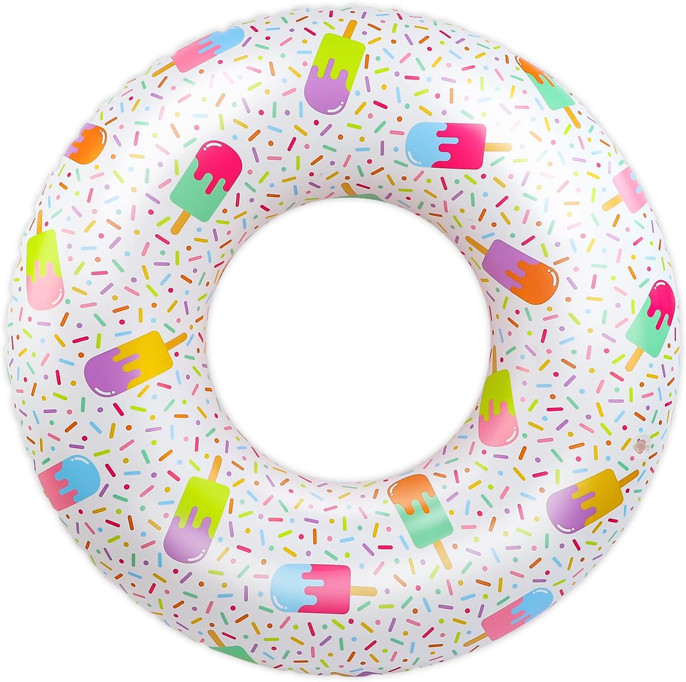 Amazon.com: Swimline 42'' Suntanner Inflatable Pool Ring | Classic 1 ...