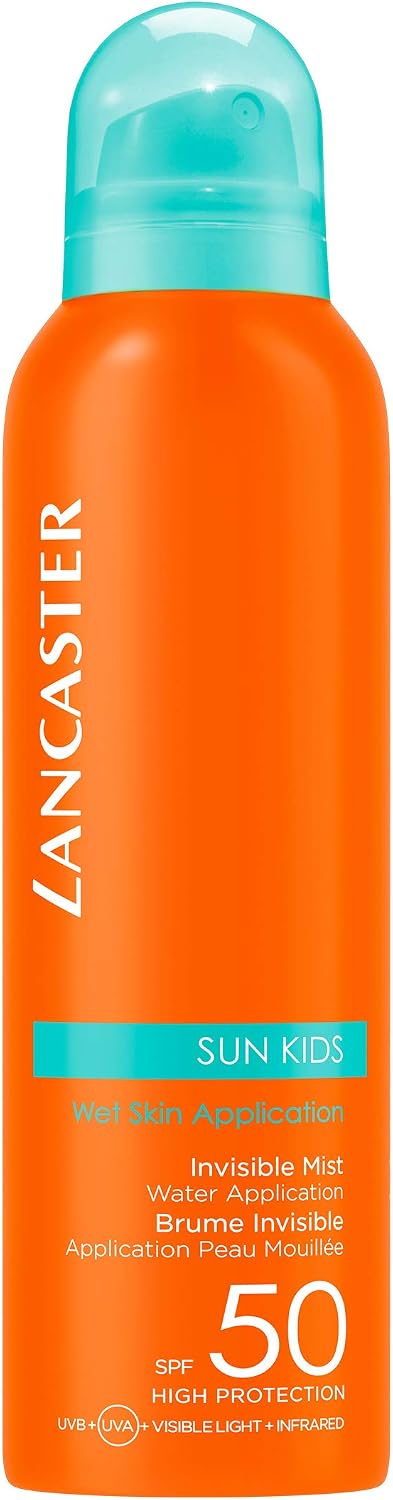 Lancaster Sun Kids Invisible Mist for Children Face and Body SPF50, 200 ...