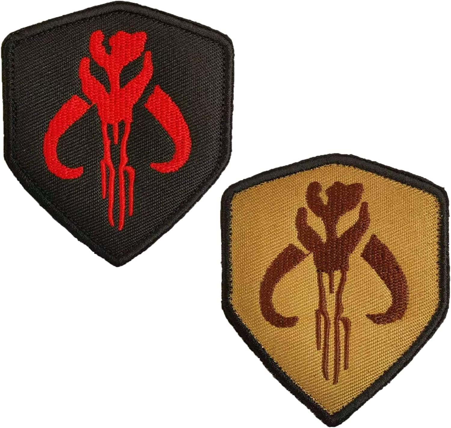 Amazon.com: MakeMyPatch Mandalorian Skull Mythosaur Patch | Large Back ...