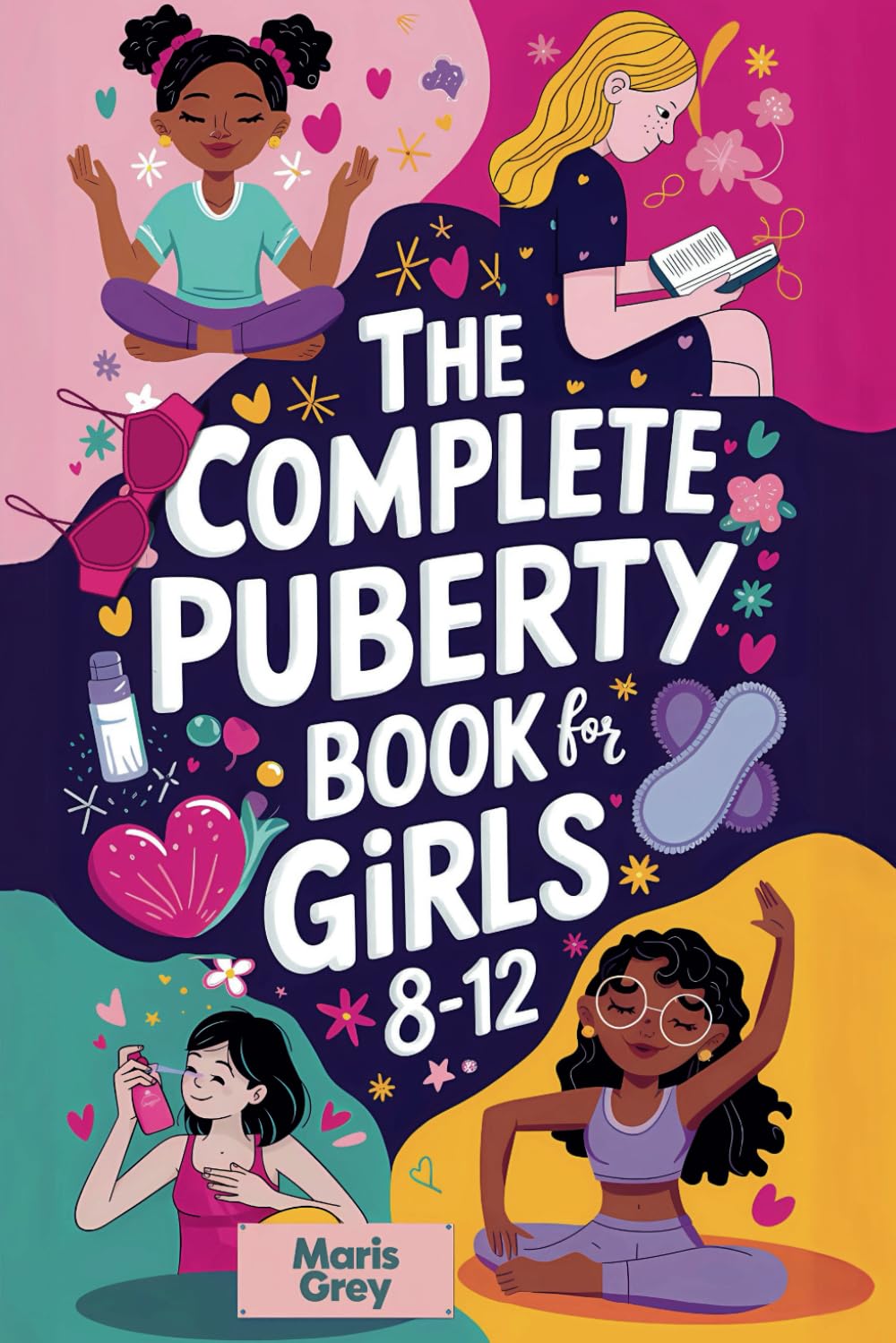Amazon.com: The Complete Puberty Book for Girls 8-12: A Tween Girl's ...