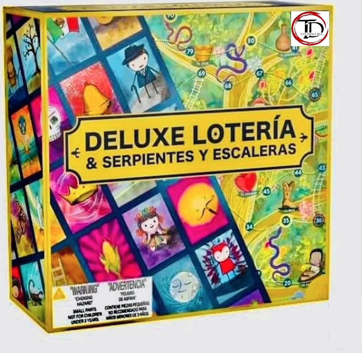 Amazon.com: TOY DEALS USA, Loteria Deluxe Limited Edition & Serpientes ...