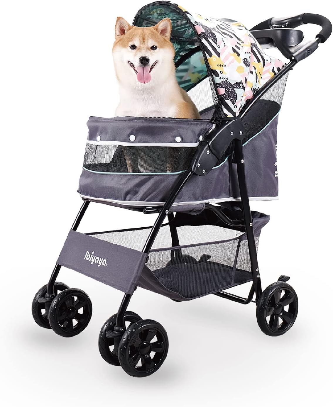 Amazon.com : ibiyaya - Cloud 9 Pet Stroller for Small Dogs, Medium Dogs ...