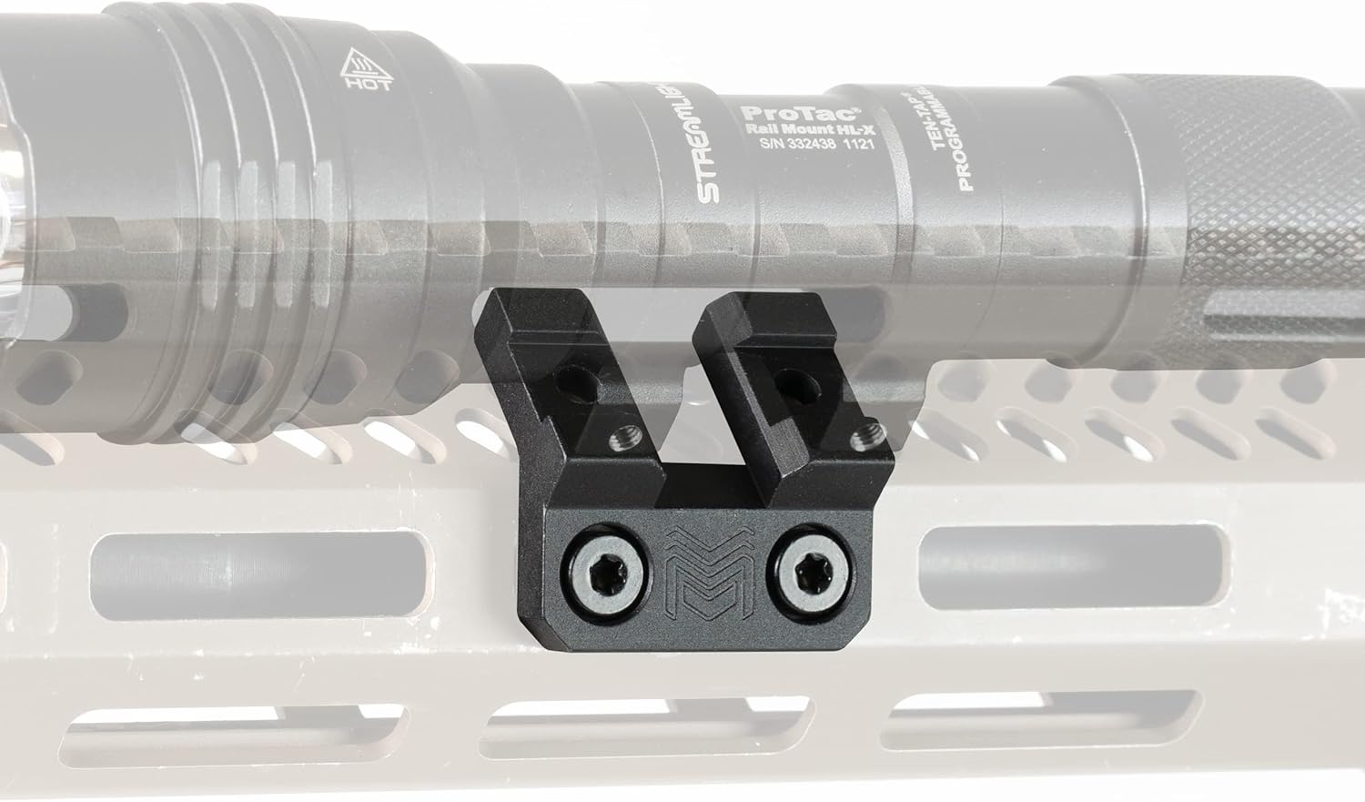 Amazon.com: Monstrum Scout Light Mount | 45 Degree Offset | Compatible ...